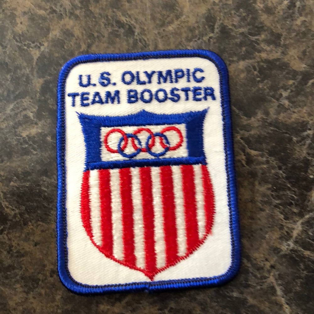 Vintage Us Olympic Team Booster Patches - Gem
